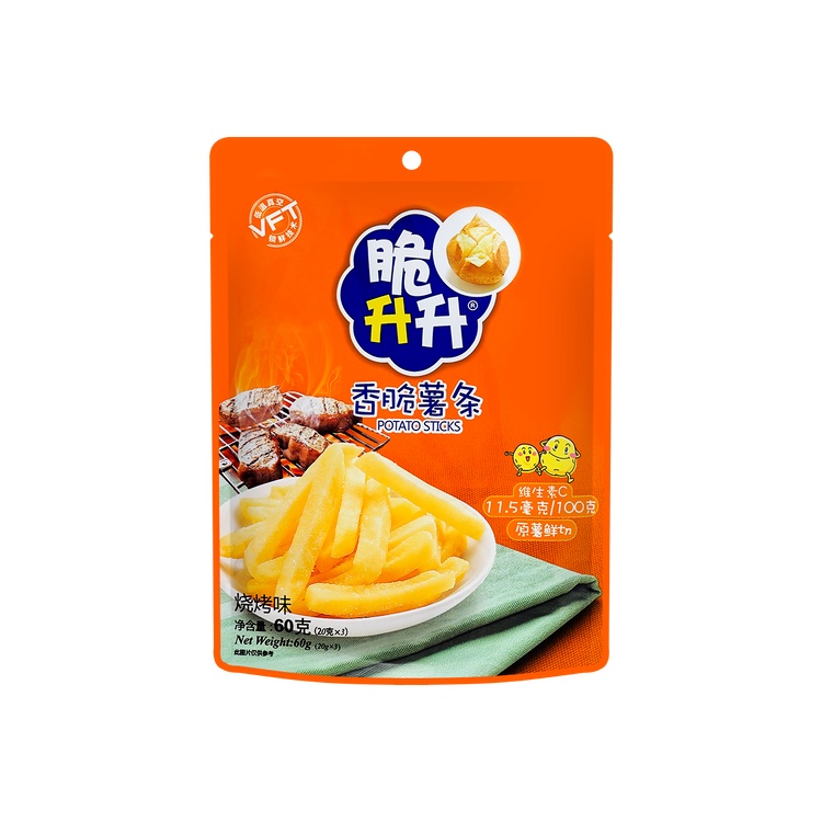 China No.1 Cui Sheng Sheng French Fries Original Potato Sticks 20g ...