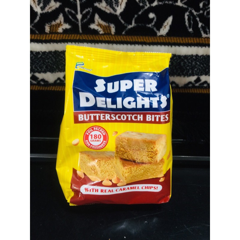 super delights butterscotch bites 180g | Shopee Philippines