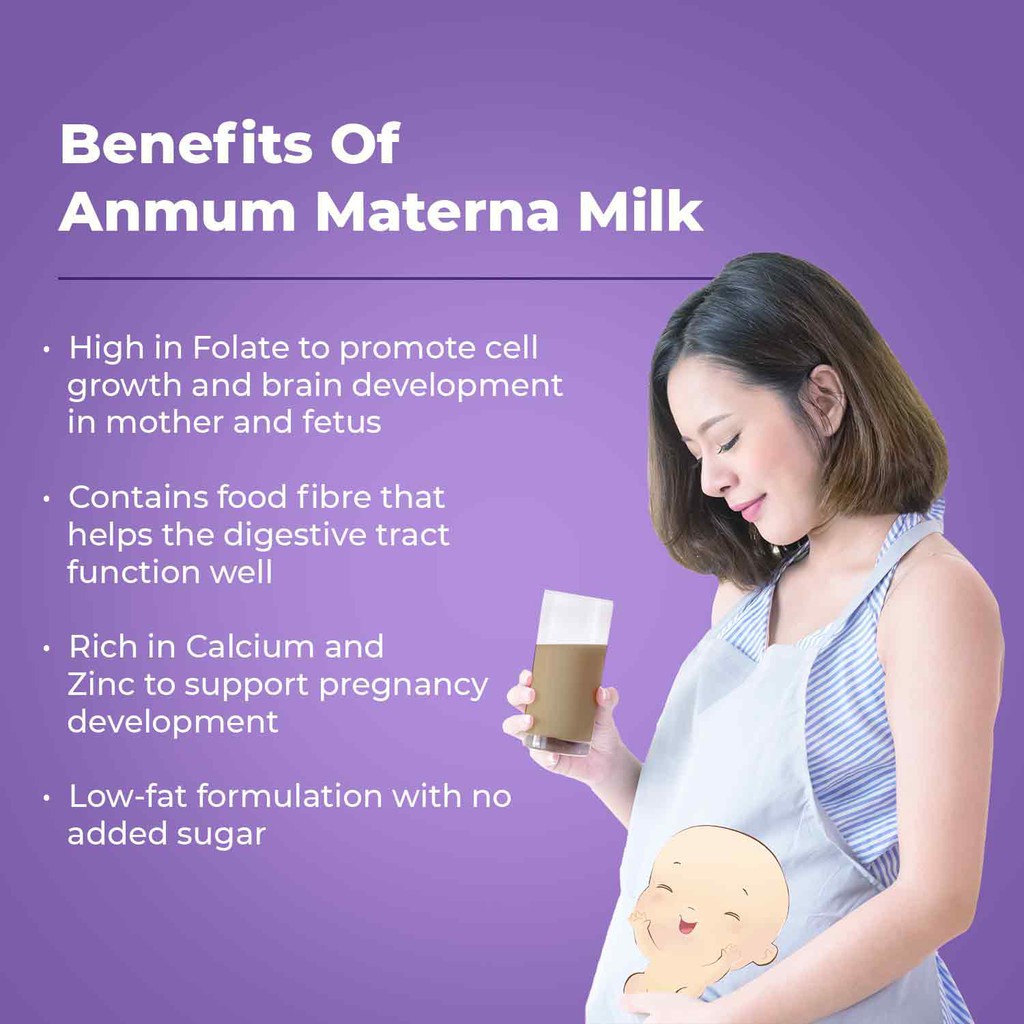 Anmum Materna Pregnancy Milk Powder Chocolate 180g | Shopee Philippines