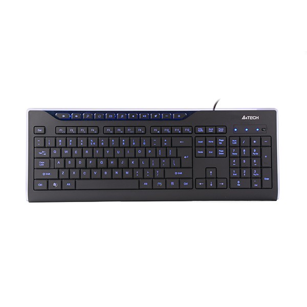 A4TECH KD-800L USB X-SLIM BACKLIGHT KEYBOARD BLUEARMPH | Shopee Philippines
