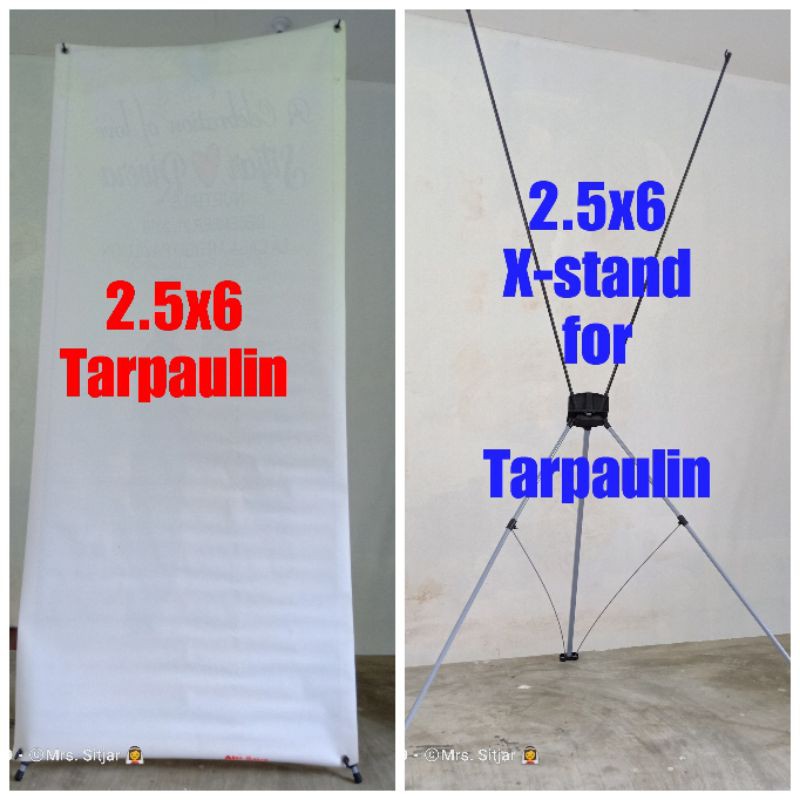 Tarpaulin stand (2.5x6) | Shopee Philippines