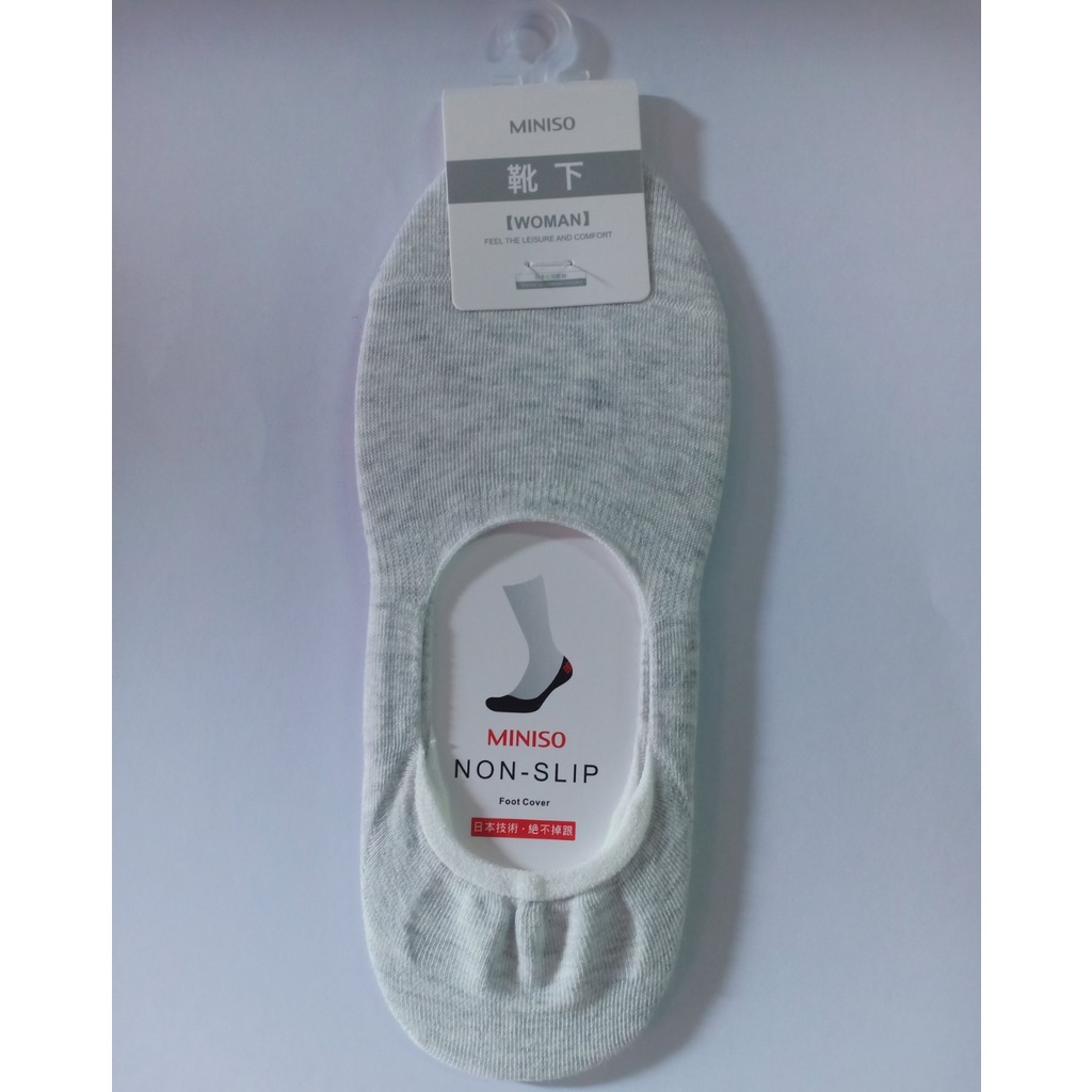 Miniso Women's and Men's No-Show Mesh Foot Socks (3 and 5pairs)/Men ...