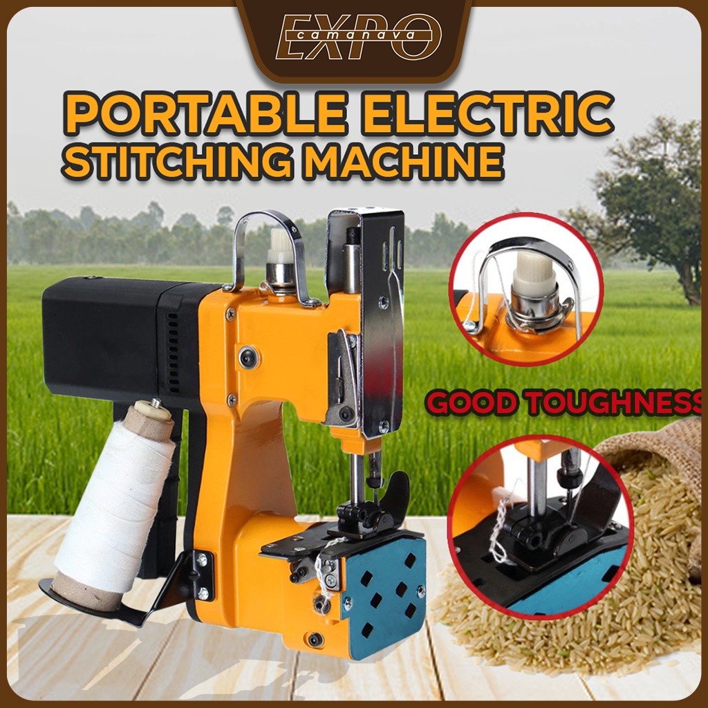 COD Electric Sewing Machine, Portable Packaging, Woven Bag Sealing ...