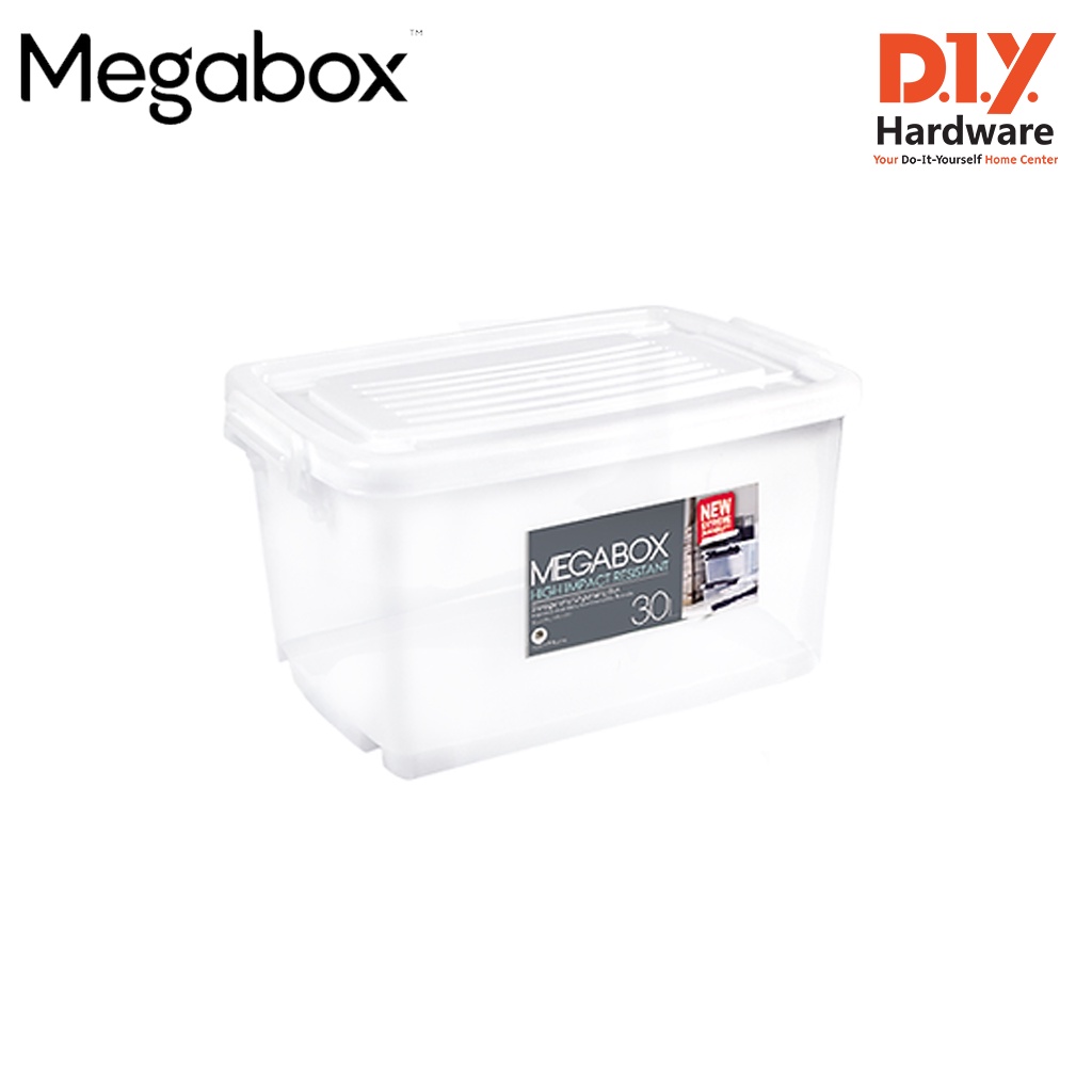 MegaBox High-Impact Storage box 30 liters MG-500 | Shopee Philippines