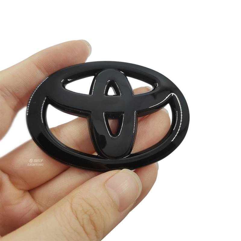 1 x ABS TOYOTA Steering Wheel Logo Emblem Sticker For TOYOTA VIOS ...