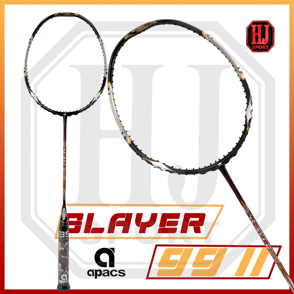 Original Apacs Slayer 99 II Badminton Racket with Bonus Bag Strings ...