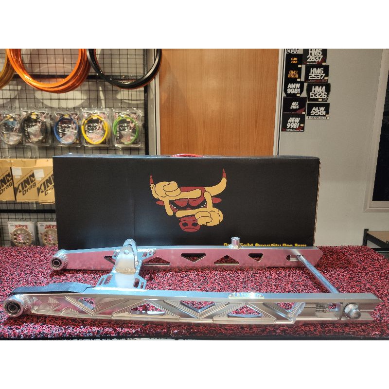 Y15 SWING ARM CNC PRO TENNO SILVER +2 INCH (INCLUDE SHAFT) | Shopee ...