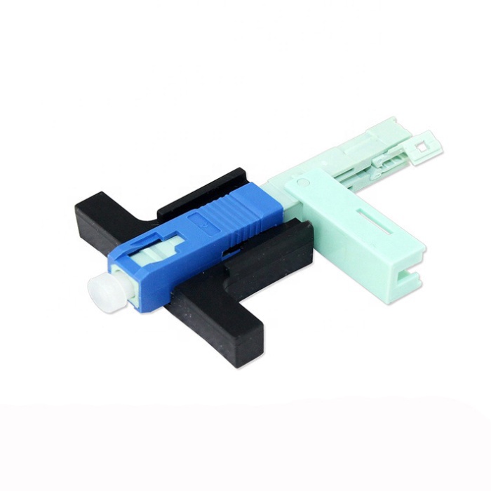 FTTH SC UPC SC APC Optical Fiber Quick connector butterfly SC FTTH Fiber Optic Fast Connector SC ...