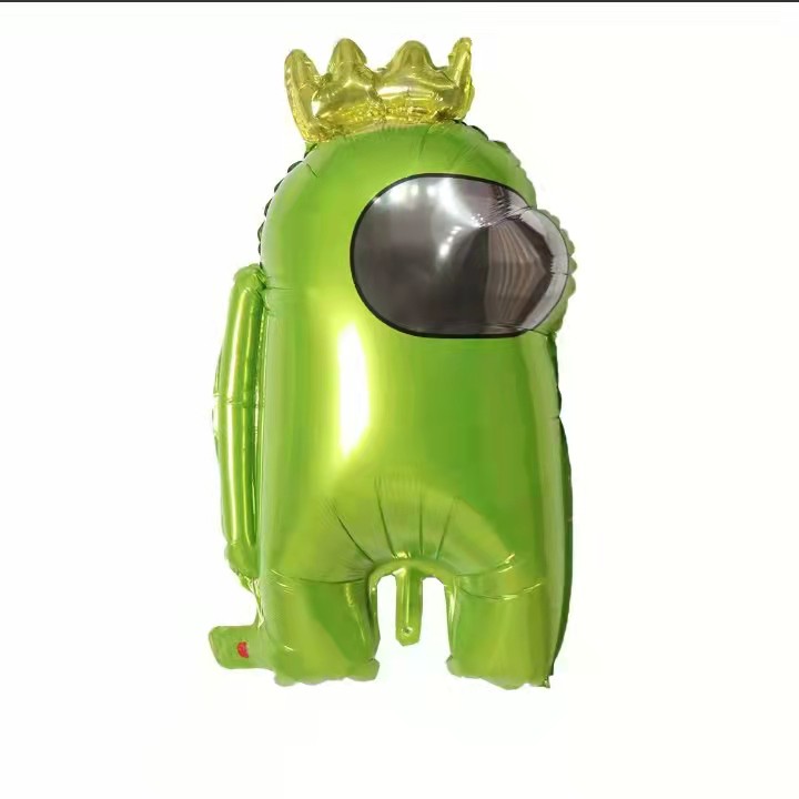 27 inch werewolf theme Crown Green among us happy birthday party ...