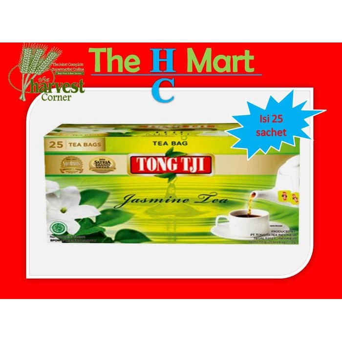Tea Tong Tji Jasmine Content 25 Tea Bag Min.order 2 Box Vnl2577 ...