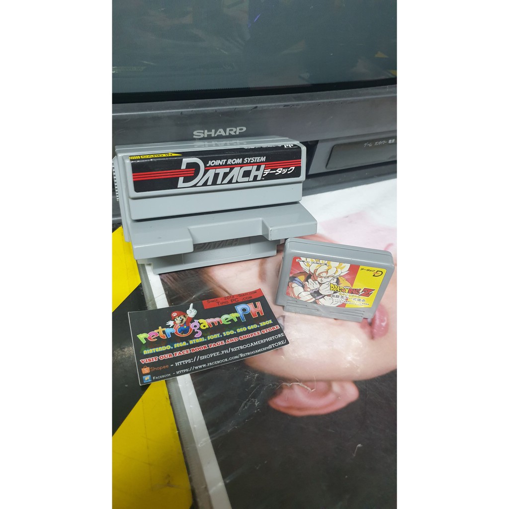 Datach Joint ROM System card reader for Family computer (FC) with 3 ...