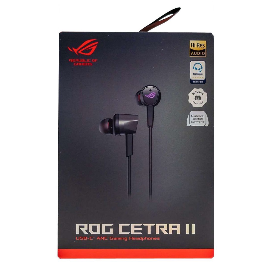 ASUS ROG Cetra II USB-C Noise Canceling Gaming Headphones, 90YH02S0 ...