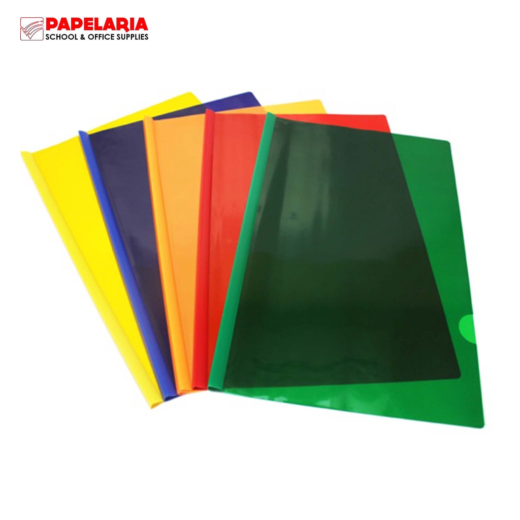 SLIDING FOLDER COLORED TRANSPARENT LONG | Shopee Philippines