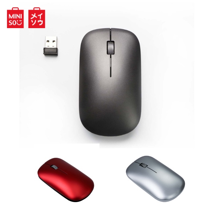 Miniso Wireless Mouse 2.4G Wireless Business Metal Mouse Model ...