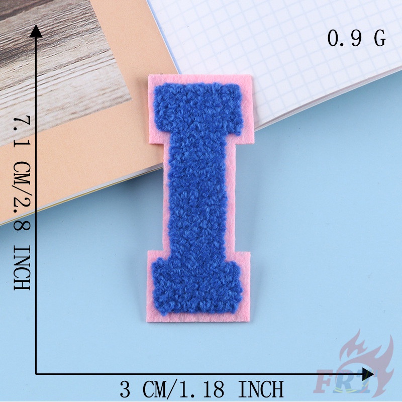 1Pc colorful English alphabet clothes ironing patch | Shopee Philippines