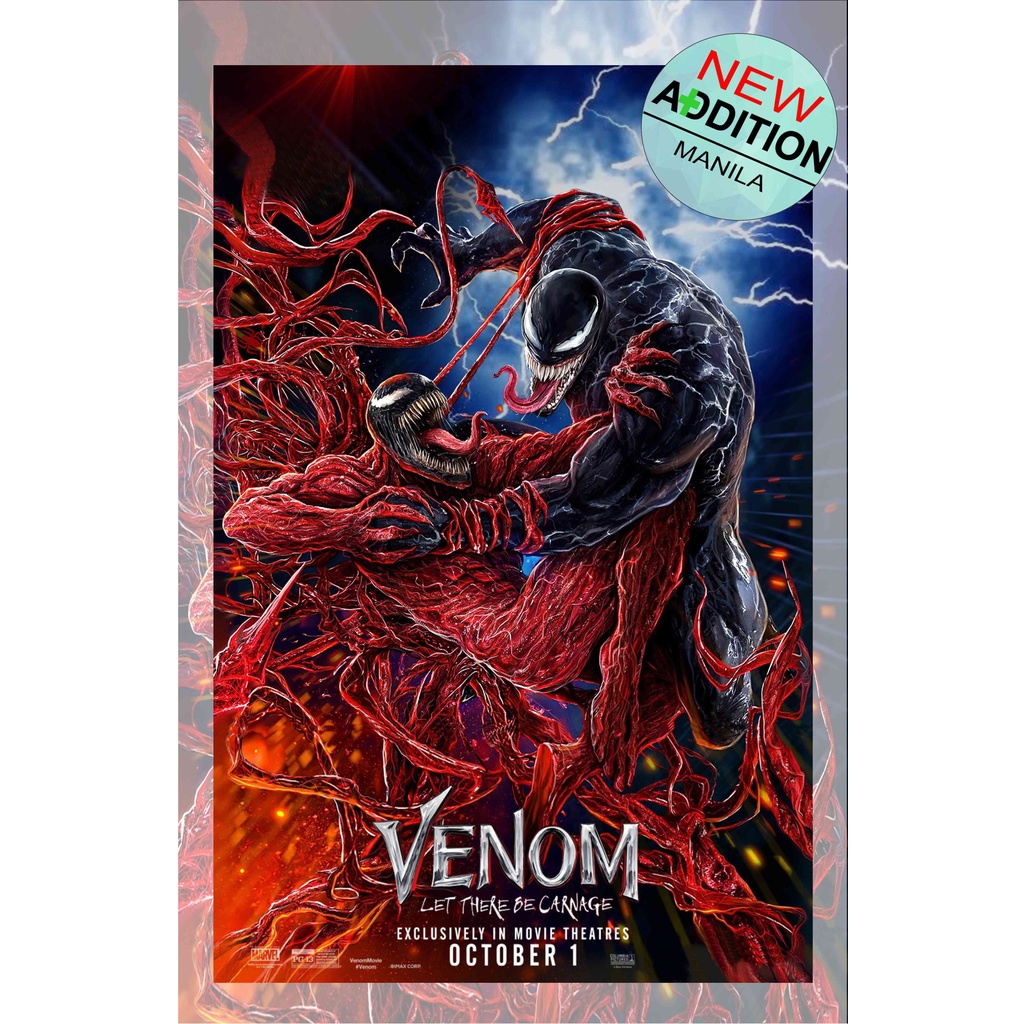 VENOM 2 Let there Be Carnage LARGE GLOSSY POSTER | Shopee Philippines