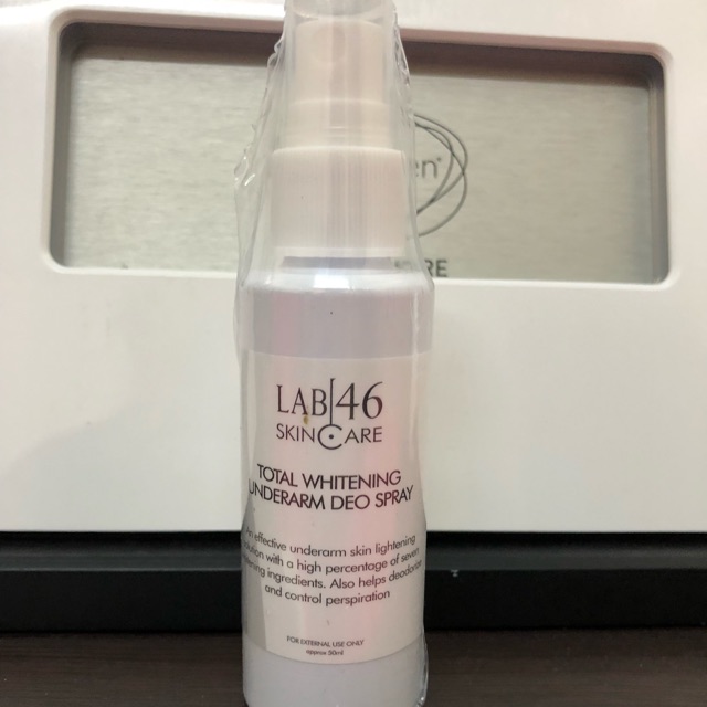 Lab46 Total Whitening deo spray,50ml | Shopee Philippines