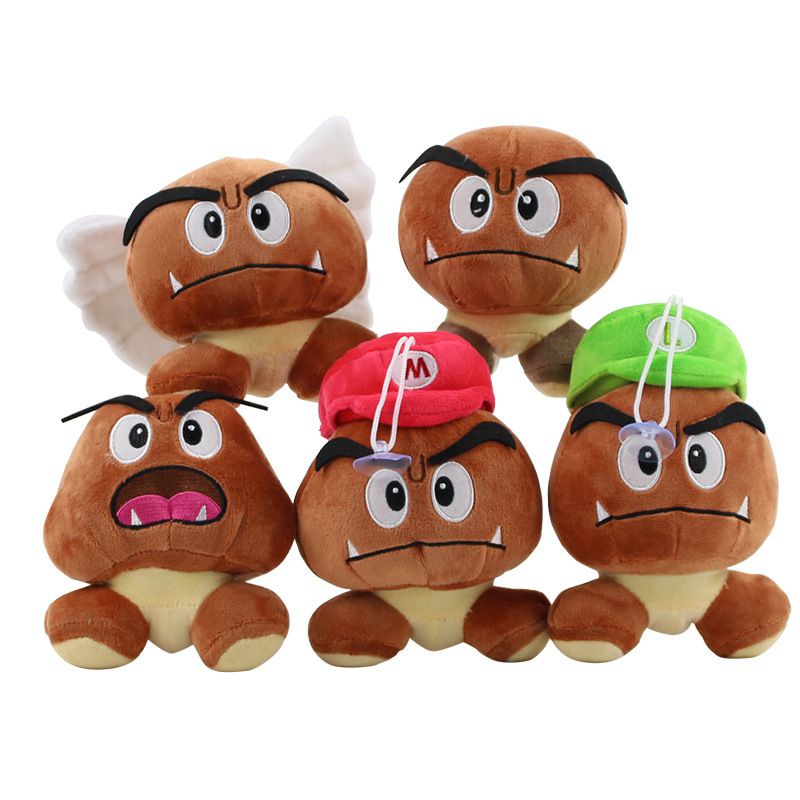 Super Mario Plush Toys Goomba Toad Yoshi Boo Kamek Shy Guy Nabbit Koopa ...