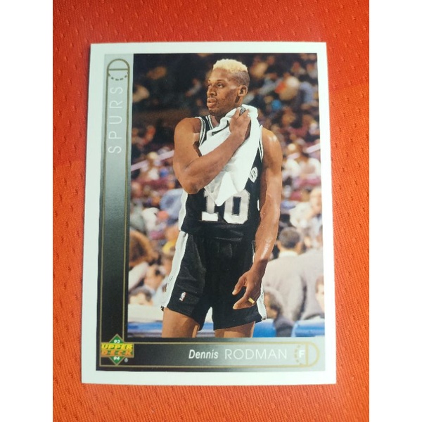 Dennis Rodman SA Spurs F #10 | UpperDeck Company 1993 No.396 Nba Card ...