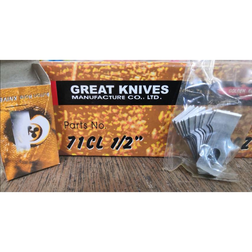 Button Hole Blade ( Taiwan ) for Industrial Sewing Machine | Shopee ...