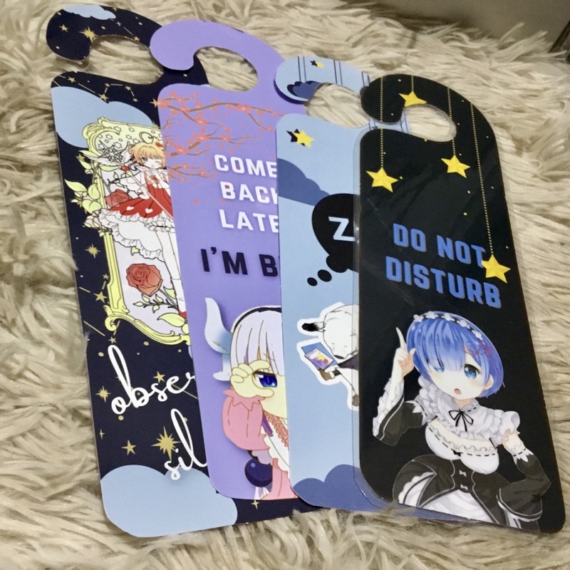 Kawaii Hanging Door Sign [Anime & BL] | Shopee Philippines