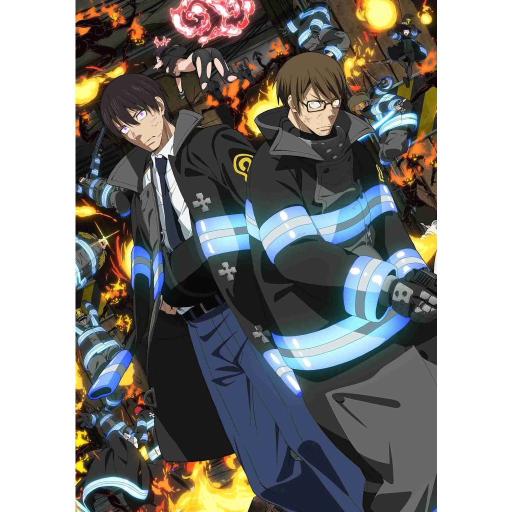 Fire Force Manga Anime Poster A4 Size | Shopee Philippines