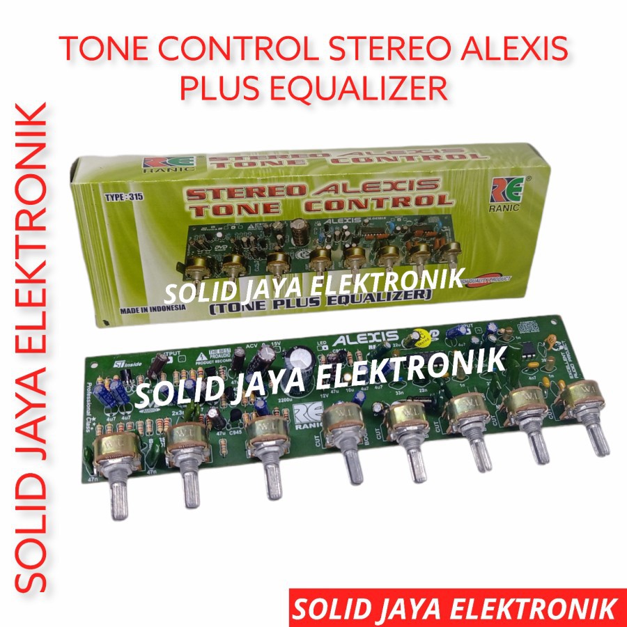Alexis STEREO TONE CONTROL KIT PLUS EQUALIZER KIT TONE CONTROL ...