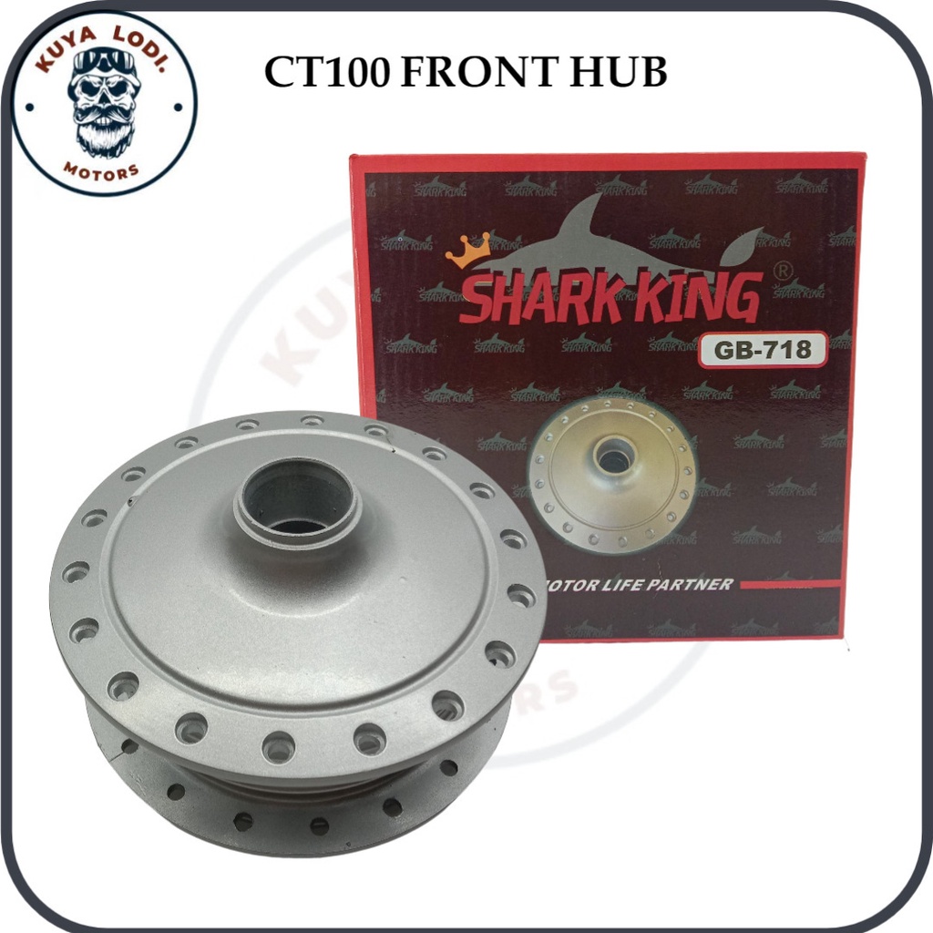 KuyaLodi Shark king Front/Rear Hub for Ct100/XRM/TMX155/TMX125 | Shopee ...