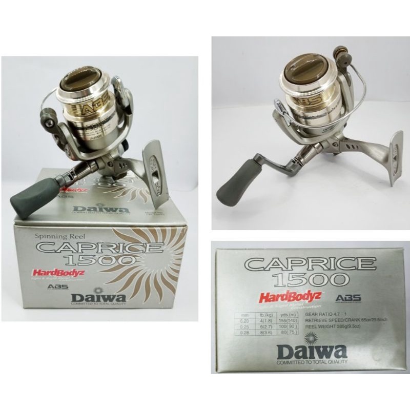 DAIWA CAPRICE REEL fishingcmi fishing spinning quality brand | Shopee ...
