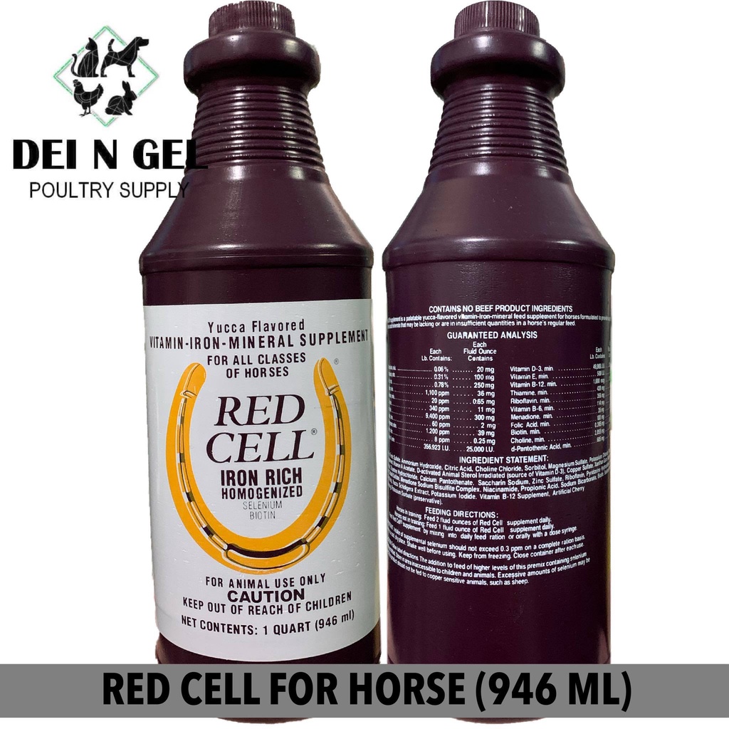RED CELL USA FOR GAMEFOWL (946 ML) | Shopee Philippines