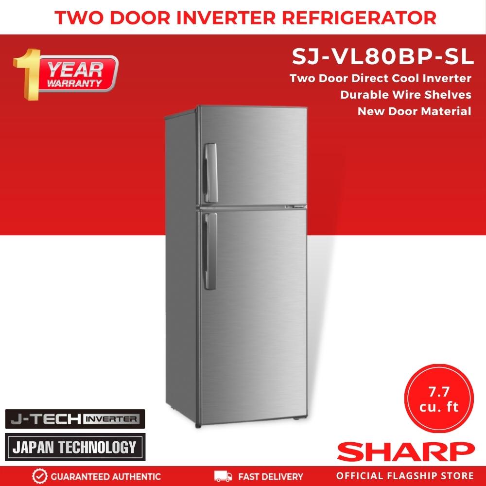 Sharp SJ-VL80BP-SL Direct Cooling Refrigerator (NCR Delivery) | Shopee ...