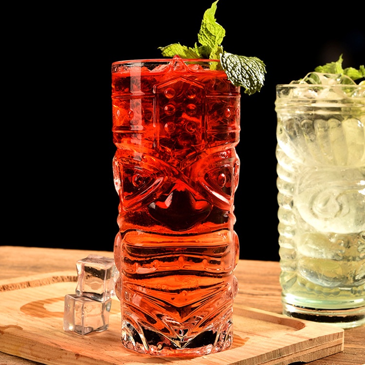 DELISOGA DSKB035 Water mugs glass cup tiki juice cup tiki cocktail ...