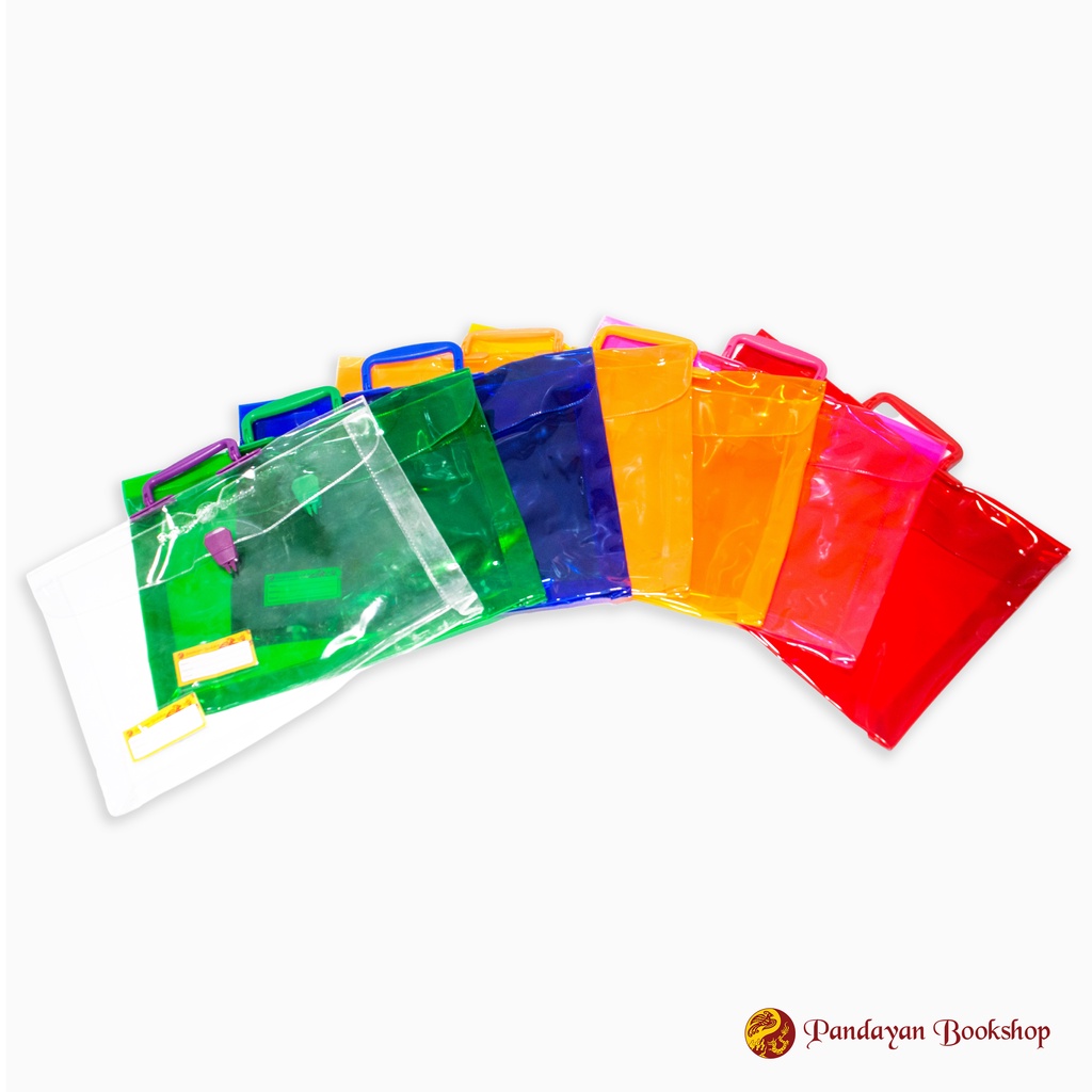 Pandayan Expandable Plastic Envelope With Handle | Shopee Philippines