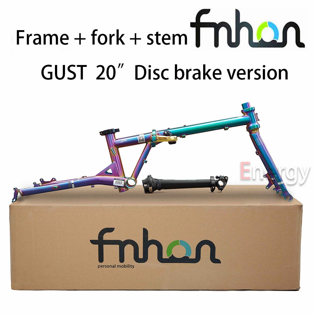 FNHON GUST 20 inch frame V brake version FGC2018 folding bicycle disc ...