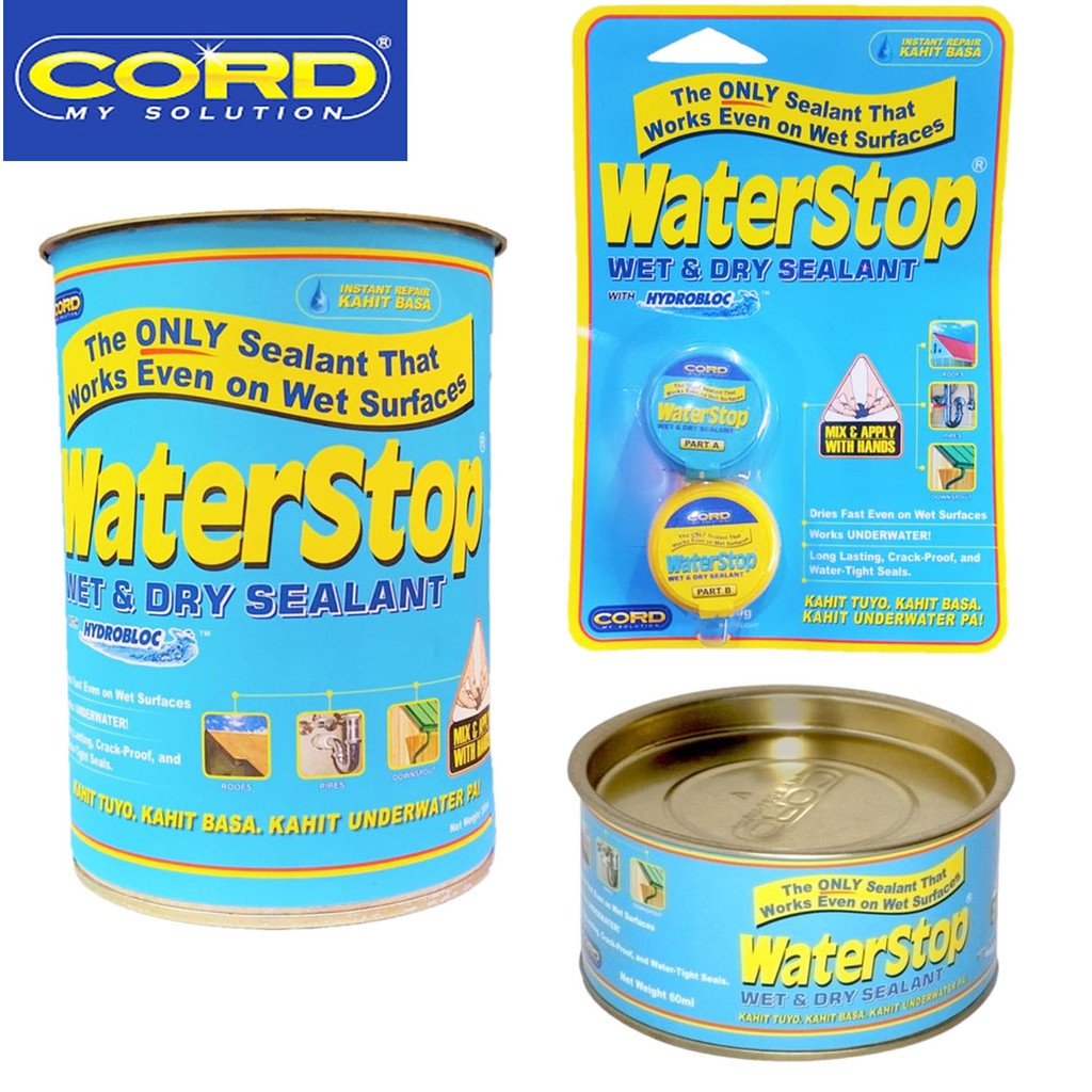 Cord WaterStop Wet & Dry Sealant Two Component Waterproofing Sealant ...