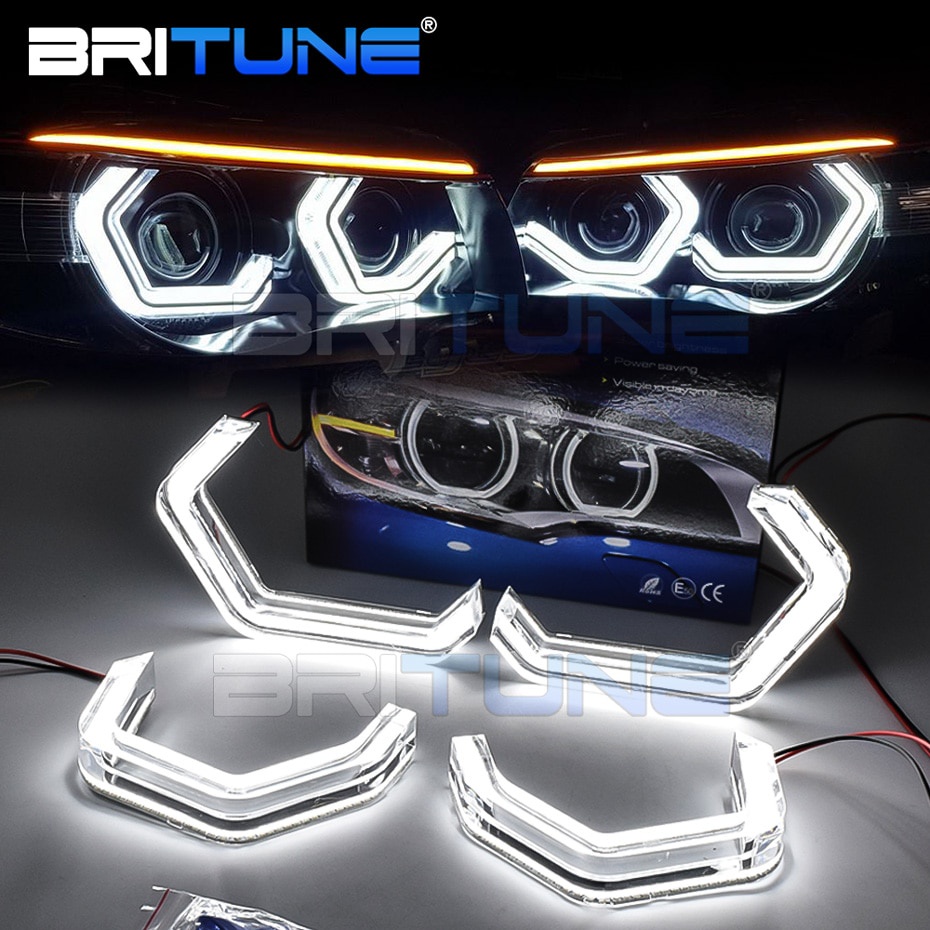 LED Angel Eyes For BMW F30 F31 E60 E90 E61 F82 E46 F10 M4 M2 F22 F83 ...