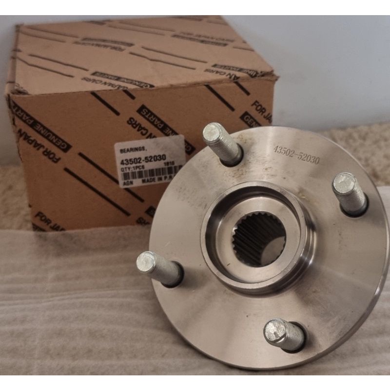 TOYOTA Wheel Hub Front Vios SKU:43502-52030 | Shopee Philippines