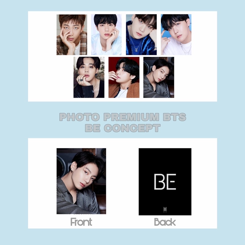 BTS BE Concept Fanmade Premium Photo | Shopee Philippines