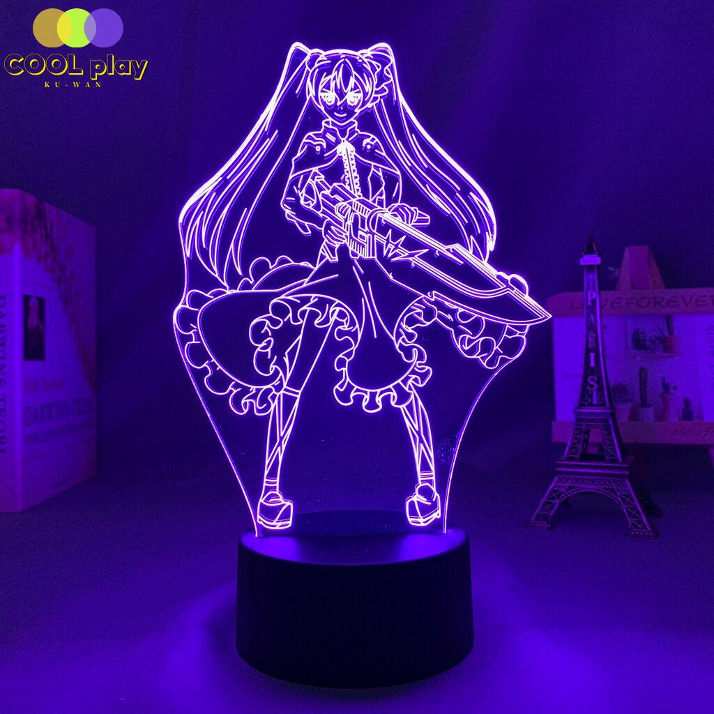 Manga Led Light Akame Ga Kill Mine for Bedroom Decor Night Light Gift ...