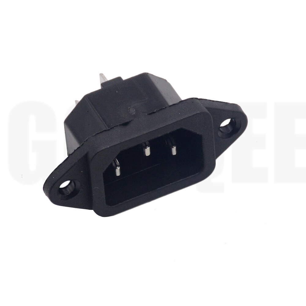 3PCS Male Plug Panel Power Inlet Sockets Connectors AC 250V 10A 3P ...
