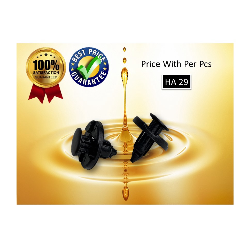 Perodua Myvi Viva Axia Fender Under Shield Clips Car Rivet Bumper ...