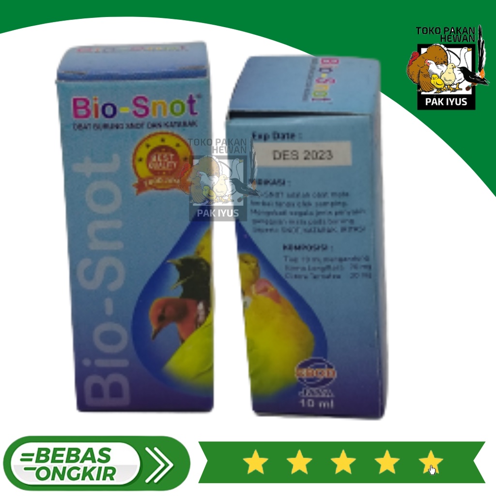 MATA Bio SNOT EBOD JAYA Bird Medicine SNOT Eye Pain Cataract Slim ...