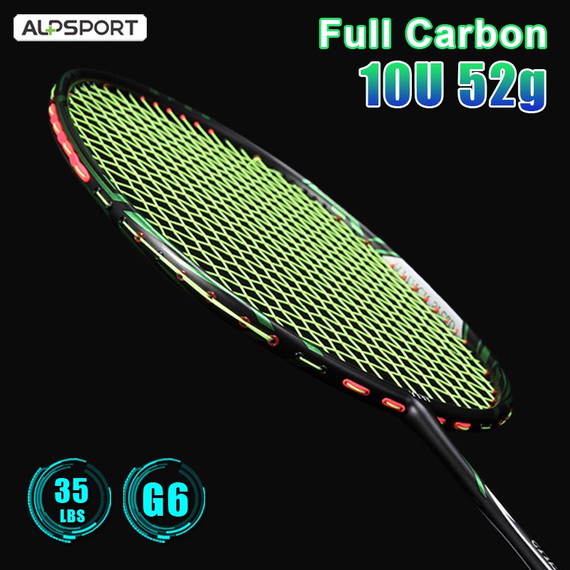 ALP SY 10U 53g Super Light 100% Full Carbon Fiber Max 35Lbs Strung ...