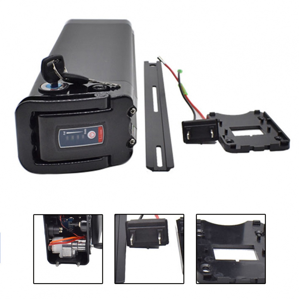 Battery Box Case Replacement 1865 48V Black Charge Display Folding E ...