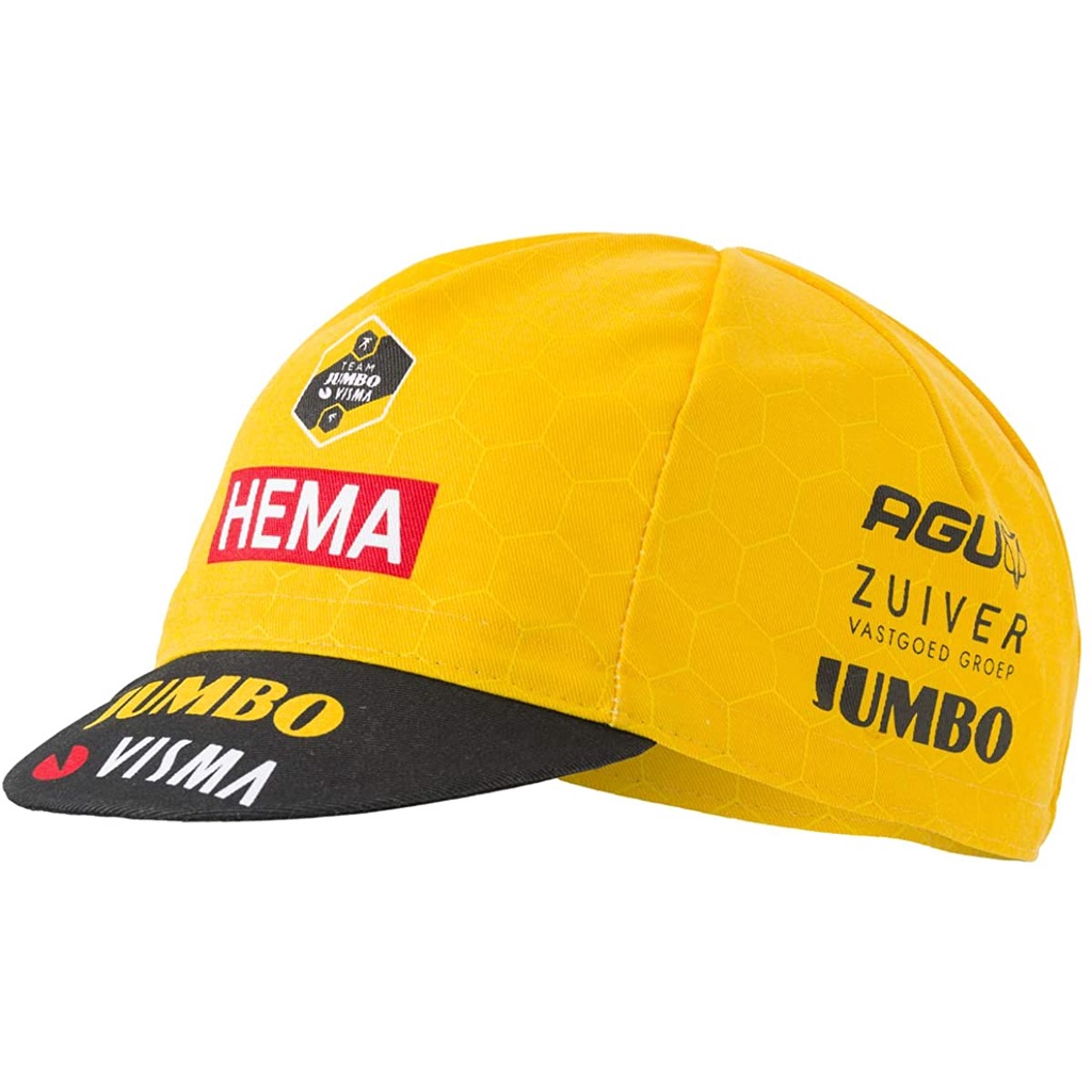 Jumbo Visma Pro Team Cycling Cap of Primoz Roglic & Wout Van Aert ...