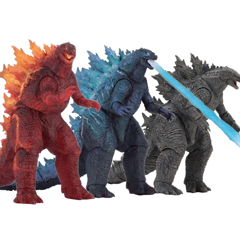 COLDPLAY-Godzilla King Kong 17cm Mothra Ghidorah Three headed dragon ...