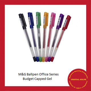 M&G Office Gel Pen Ballpen Office Series Budget Capped Gel Pen Sold Per ...
