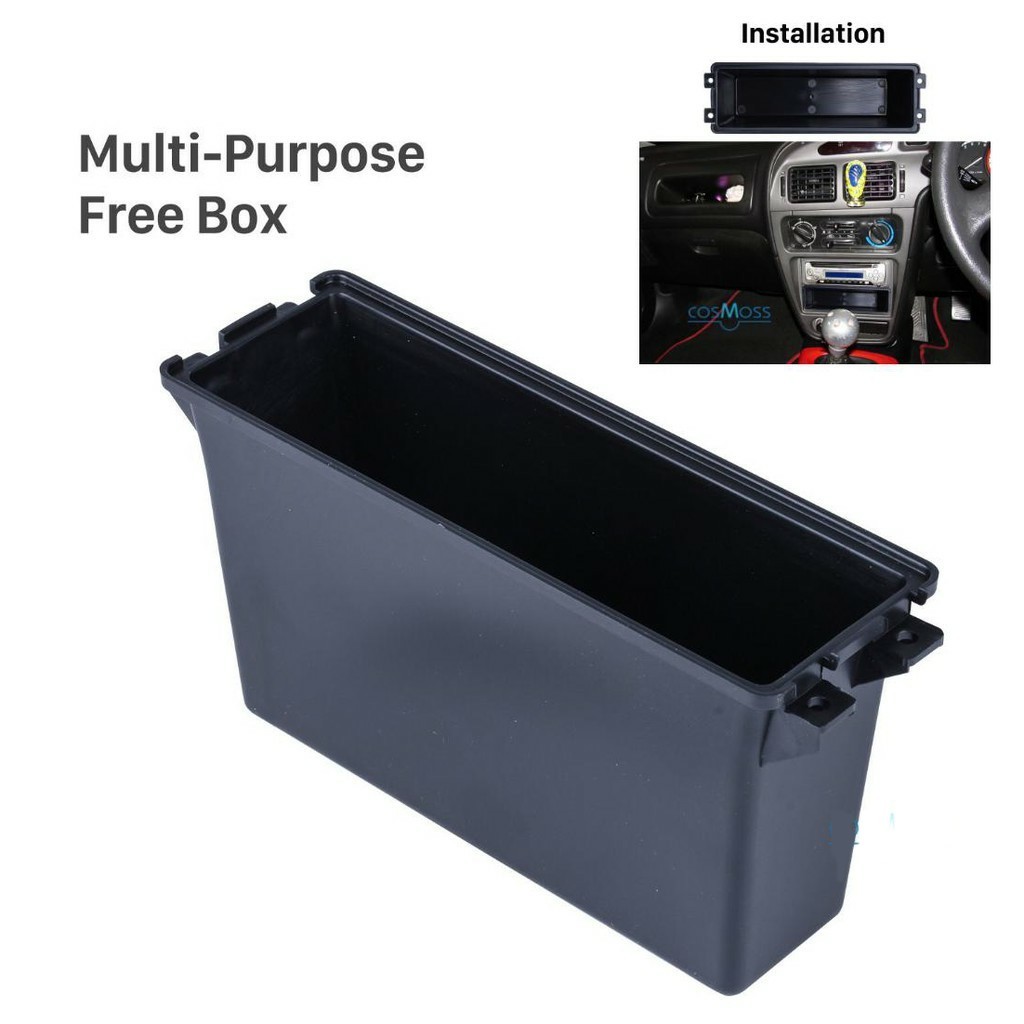 Proton Wira Single Din Drawer Casing Free Storage Box | Shopee Philippines