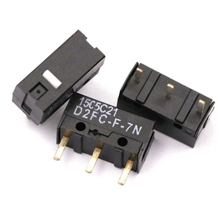5Pcs Original OMRON mouse micro switch D2FC-F-7N 10m 20m OF D2FC-F-K(50M)-RZ D2F D2FC-FL-NH D2F ...