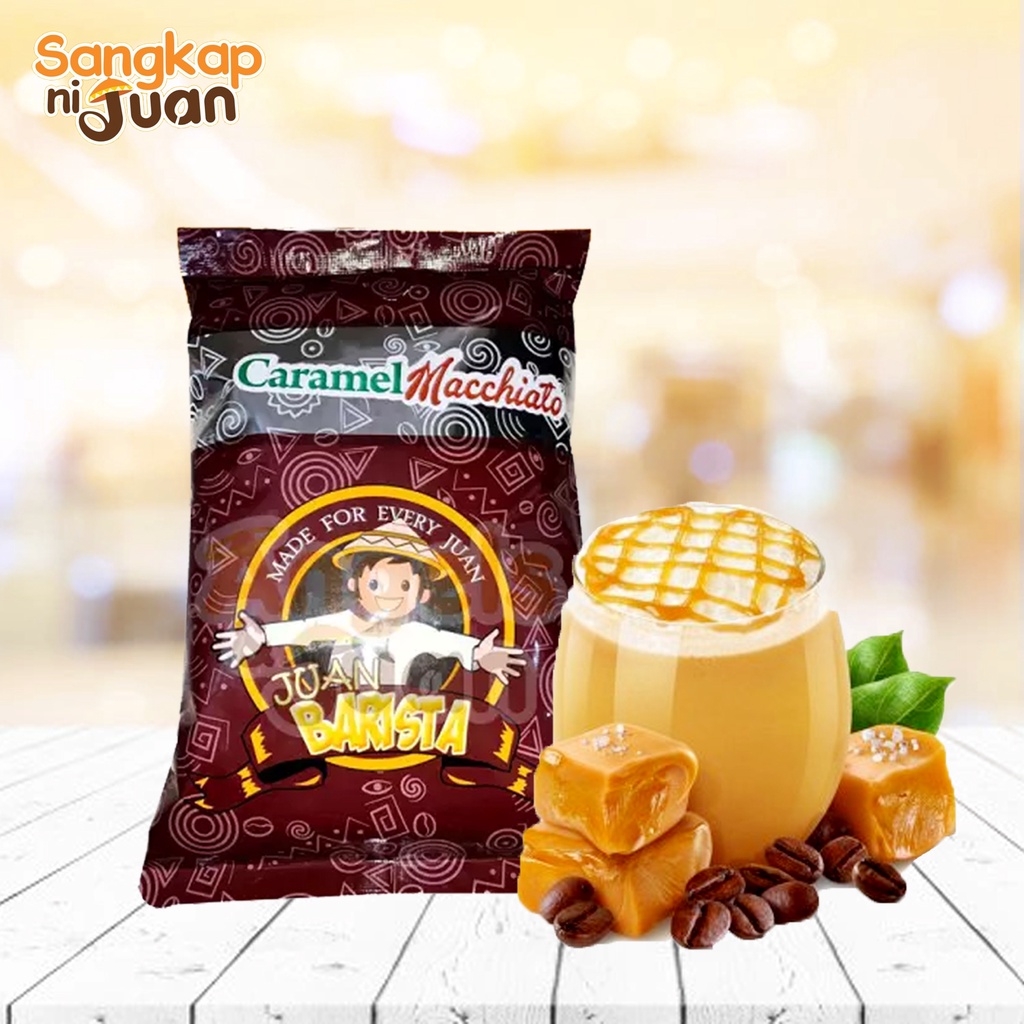 Juan Barista Coffee Powder CARAMEL MACCHIATO 1KG | Shopee Philippines